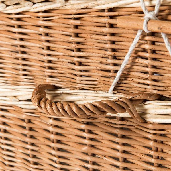 Somerset White - Traditional English Willow Coffin / For Burials or ...