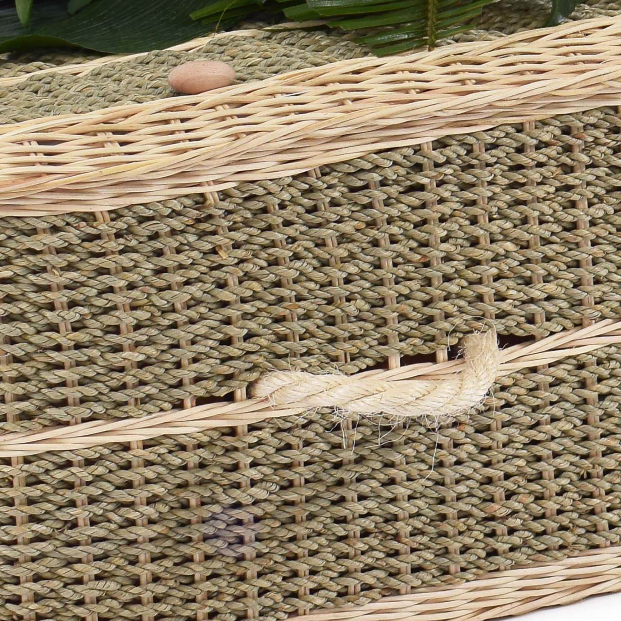 Pandanus Oatydown Rounded Coffin - Pandanus Coffin | Willow